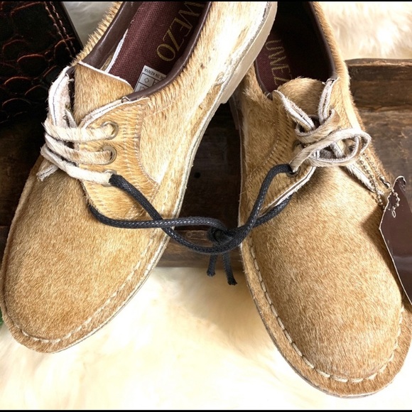 Uwezo | Shoes | Nwt Uwezo Handmade Calf Hair Desert Oxford Shoe | Poshmark